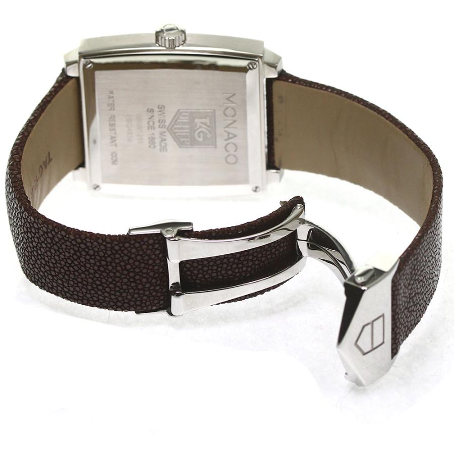 TAG HEUER タグホイヤー WAW1316 モナコ レディ グランドデイト 13P ダイヤベゼル クォーツ レディース _762810 ...