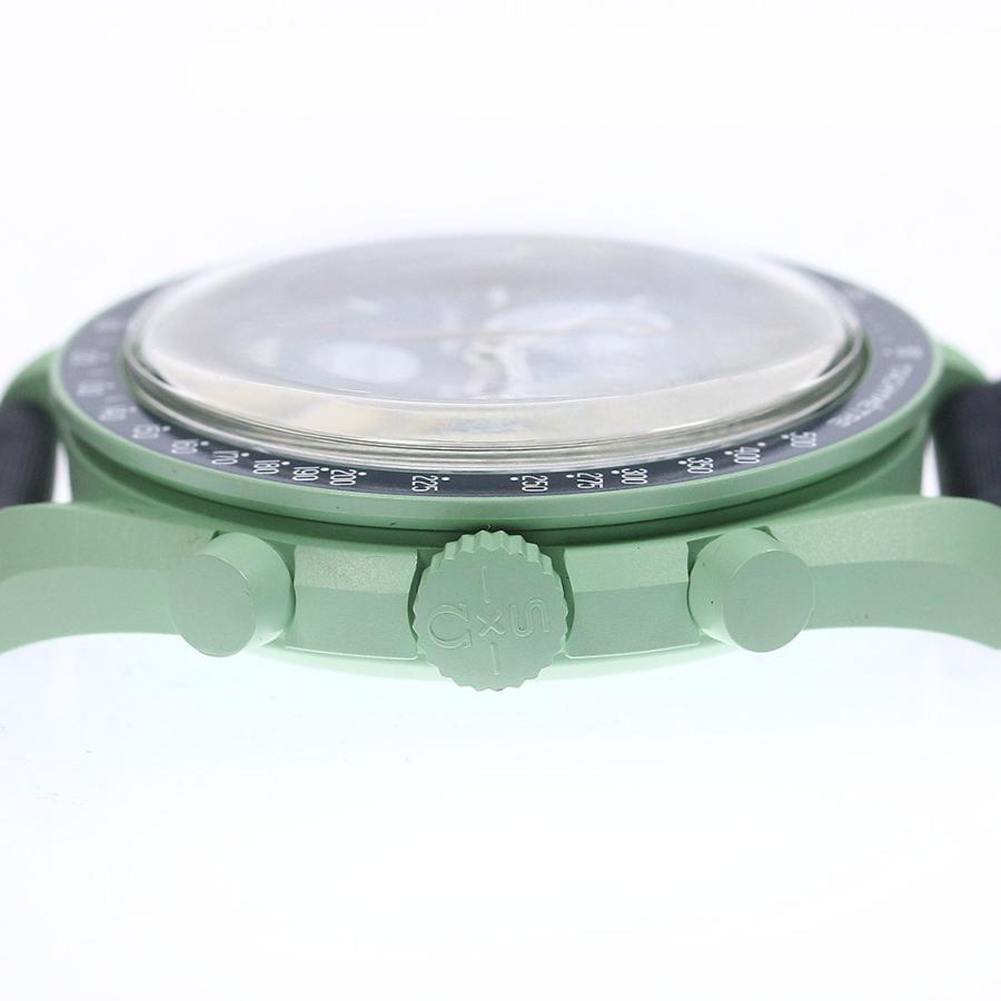 Swatch スウォッチ SO33G100 OMEGA×Swatch MISSION ON EARTH クォーツ メンズ 箱・保証書付き ...