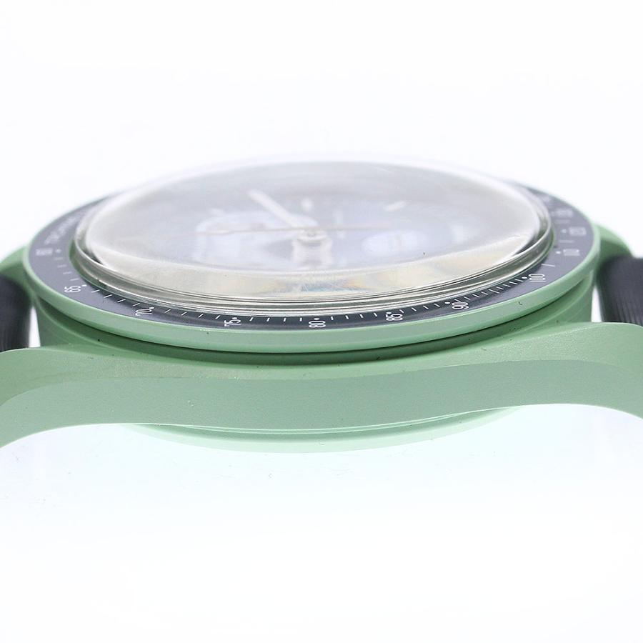 Swatch スウォッチ SO33G100 OMEGA×Swatch MISSION ON EARTH クォーツ メンズ 箱・保証書付き ...