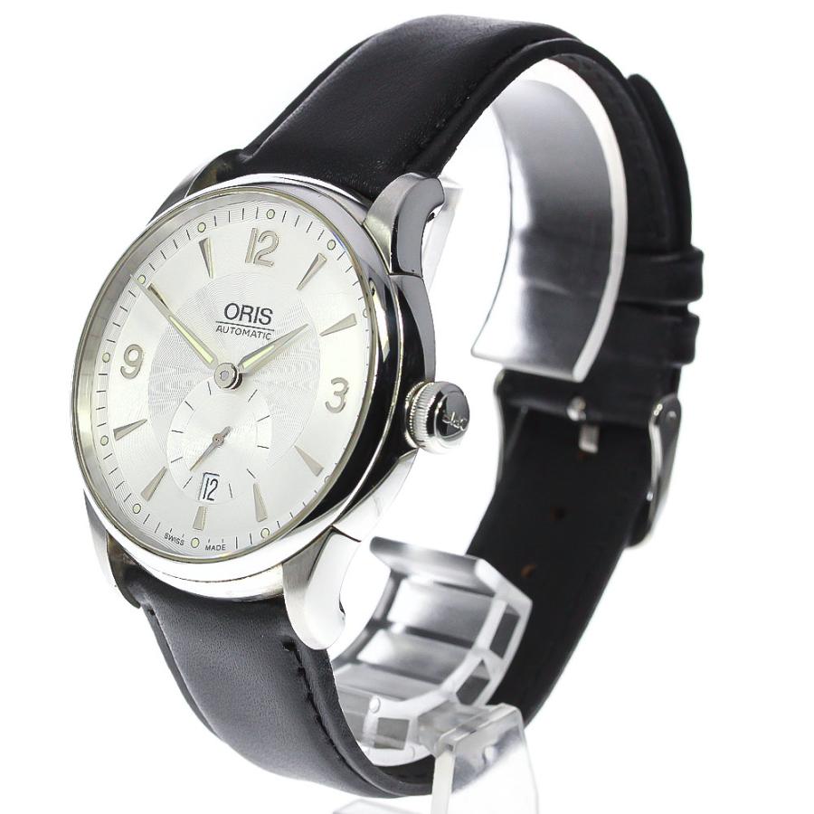 オリス ORIS 7582 アートリエ デイト スモールセコンド 自動巻き メンズ _763913 :763913:CLOSER Yahoo!ショップ - 通販 - Yahoo!ショッピング