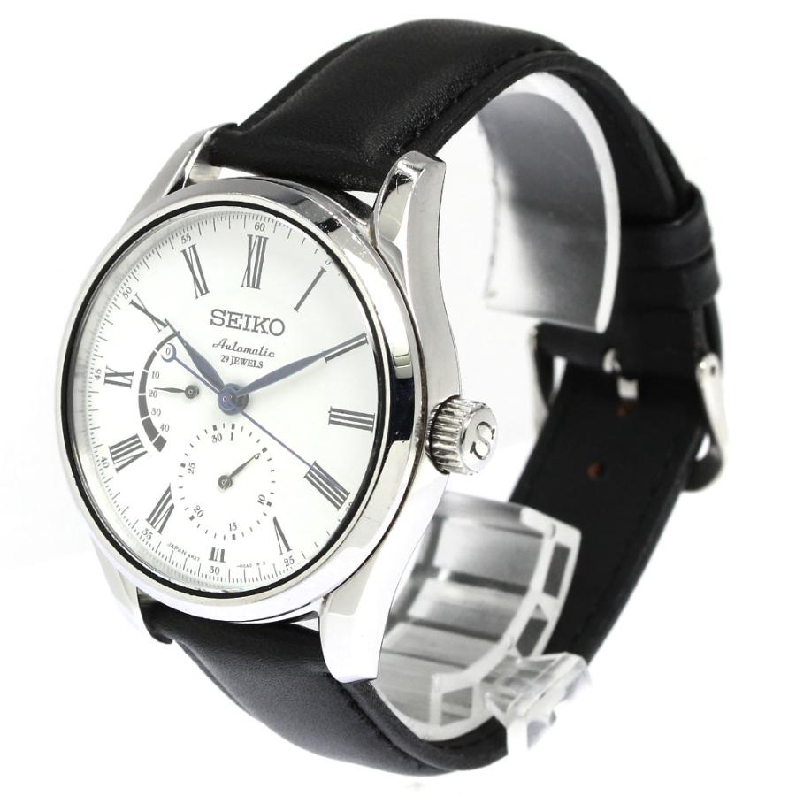 SEIKO セイコー SARW011/6R27-00F0 プレザージュ パワーリザーブ 琺瑯ダイヤル 自動巻き メンズ _764015 : CLOSER Yahoo!ショップ - 通販 ...