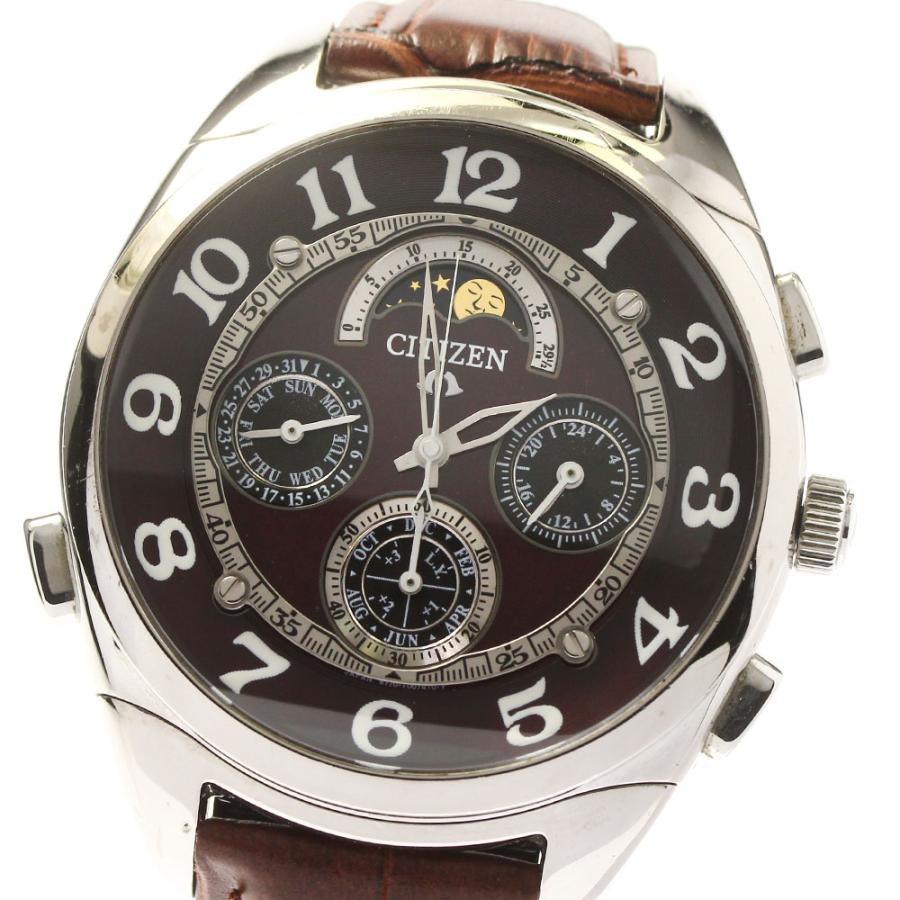 CITIZEN（シチズン） CITIZEN 6770-T004474 カンパノラ 102 グランドコンプリケーション 深緋 クォーツ メンズ ...