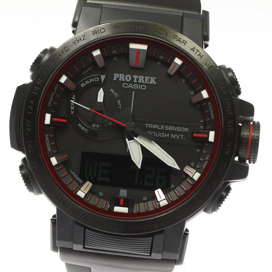CASIO カシオ PRW-60YT-1JF プロトレック クライマーライン ソーラー電波 メンズ 良品 箱・保証書付き_764083 ...