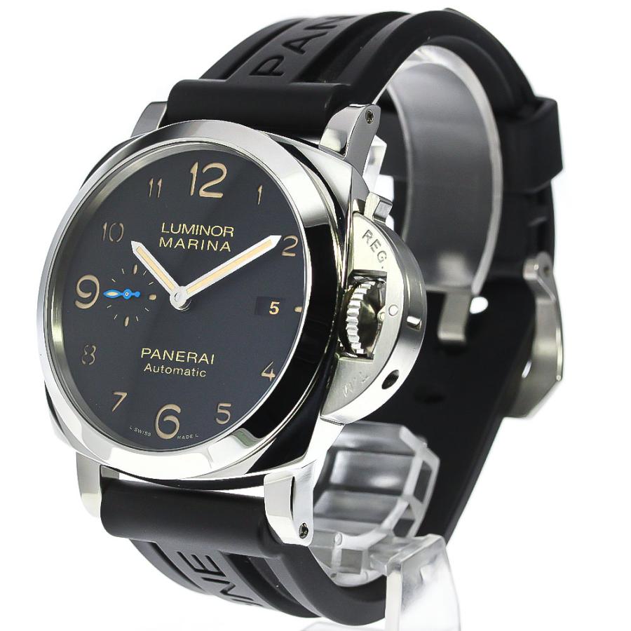 OFFICINE PANERAI パネライ PAM01359 ルミノールマリーナ 1950 3Days アッチャイオ スモールセコンド デイト 自動巻き メンズ _764926 ...