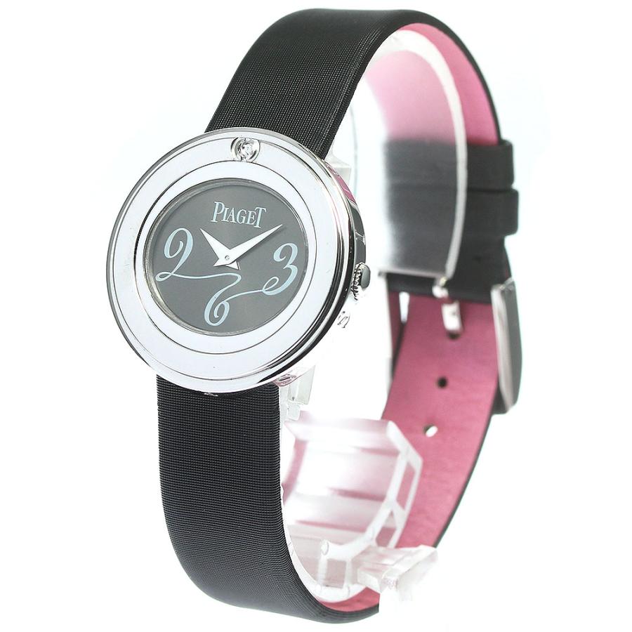 PIAGET ピアジェ P10275 ポセション K18WG 1Pダイヤ クォーツ レディース 保証書付き_765193 : CLOSER ...