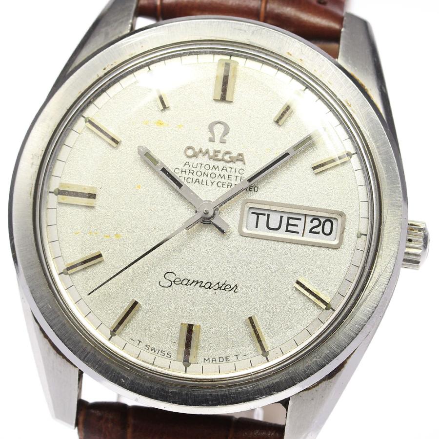 OMEGA オメガ 166.032 シーマスター 36mm Cal.751 デイデイト 自動巻き メンズ _765288 : CLOSER ...