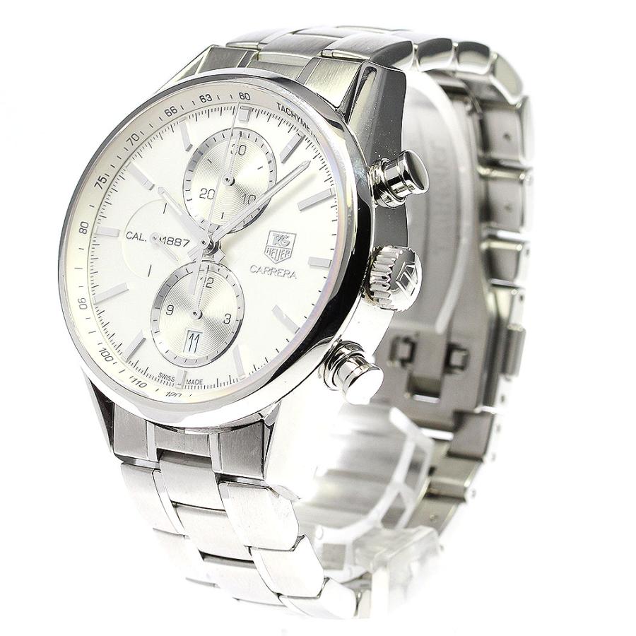 TAG HEUER（タグ・ホイヤー） TAG HEUER CAR2111-4 カレラ キャリバー1887 クロノグラフ デイト 自動巻き ...