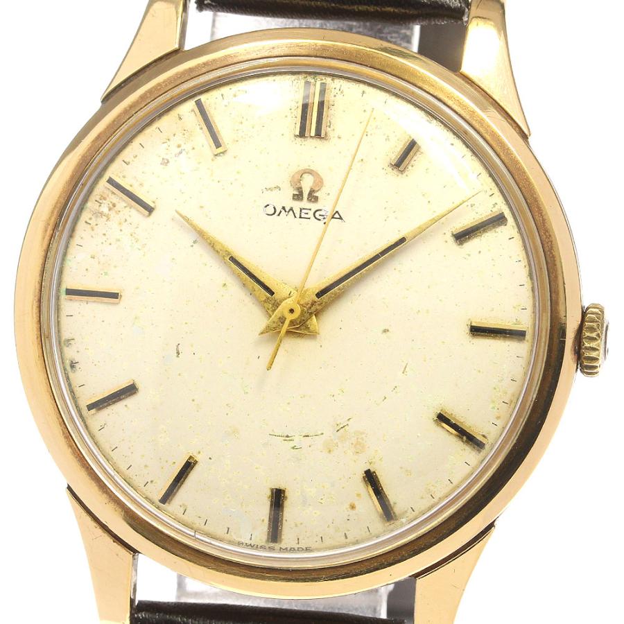 OMEGA オメガ K18YG Cal.285 手巻き メンズ _765562 : CLOSER Yahoo!ショップ - 通販 ...