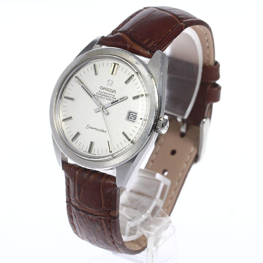 OMEGA オメガ 168.002 シーマスター デイト Cal.564 自動巻き メンズ _765739 : CLOSER Yahoo!ショップ - 通販 - Yahoo!ショッピング