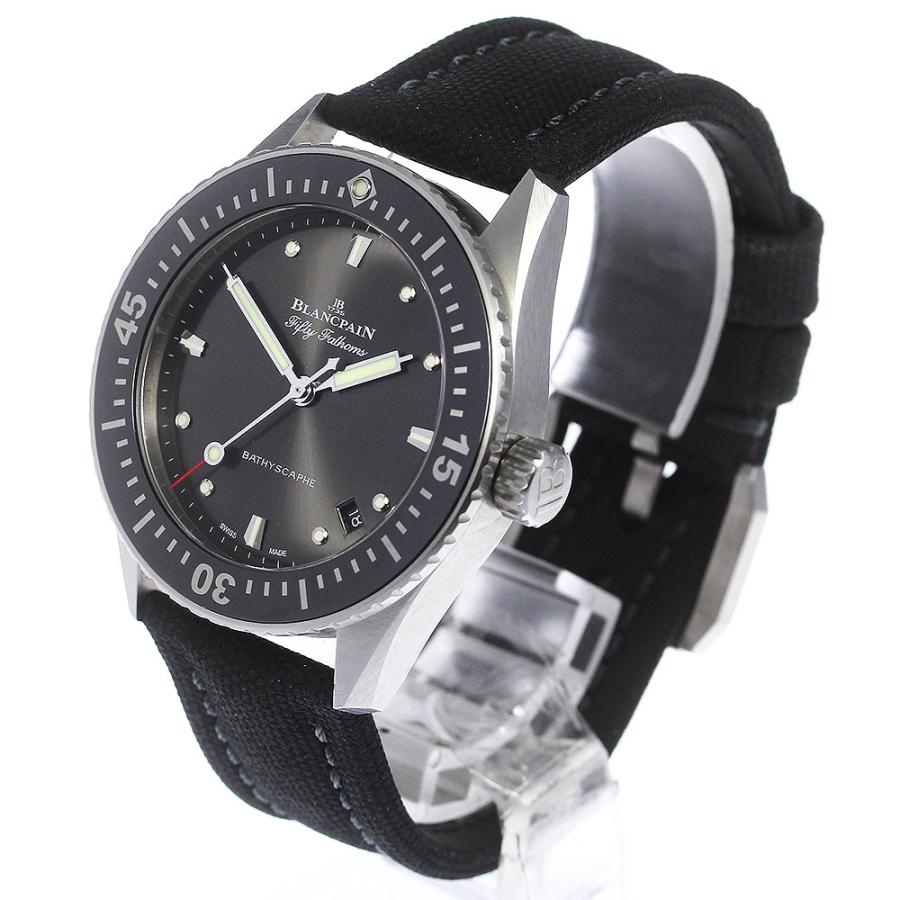BLANCPAIN ブランパン Blancpain 5100B-1110-B52A フィフティ ファゾムス バチスカーフ デイト 自動巻き ...