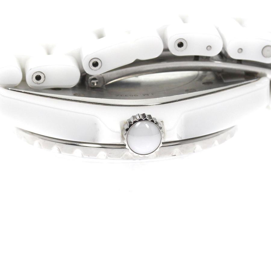 CHANEL（シャネル） CHANEL H1759 J12 38mm 白セラミック センターダイヤ 自動巻き メンズ 良品 保証書付き ...