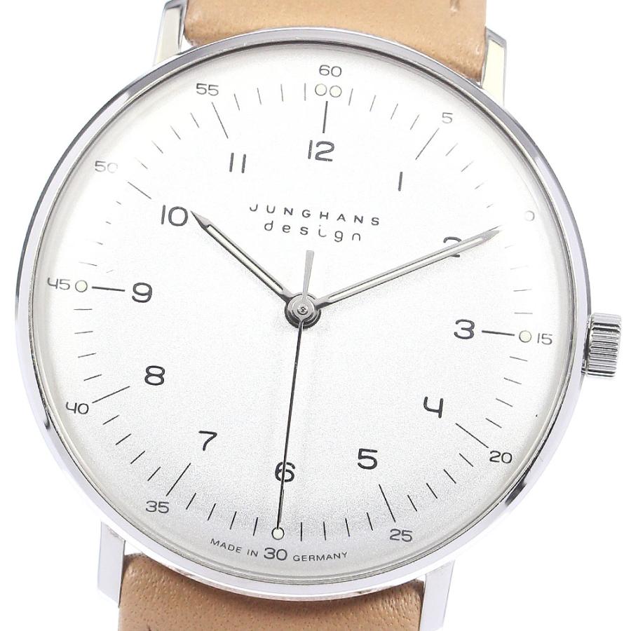 Junghans ユンハンス JUNGHANS 027/3701.04 マックスビル 手巻き メンズ 良品 内箱・保証書付き_766053 : CLOSER Yahoo!ショップ - 通販 ...