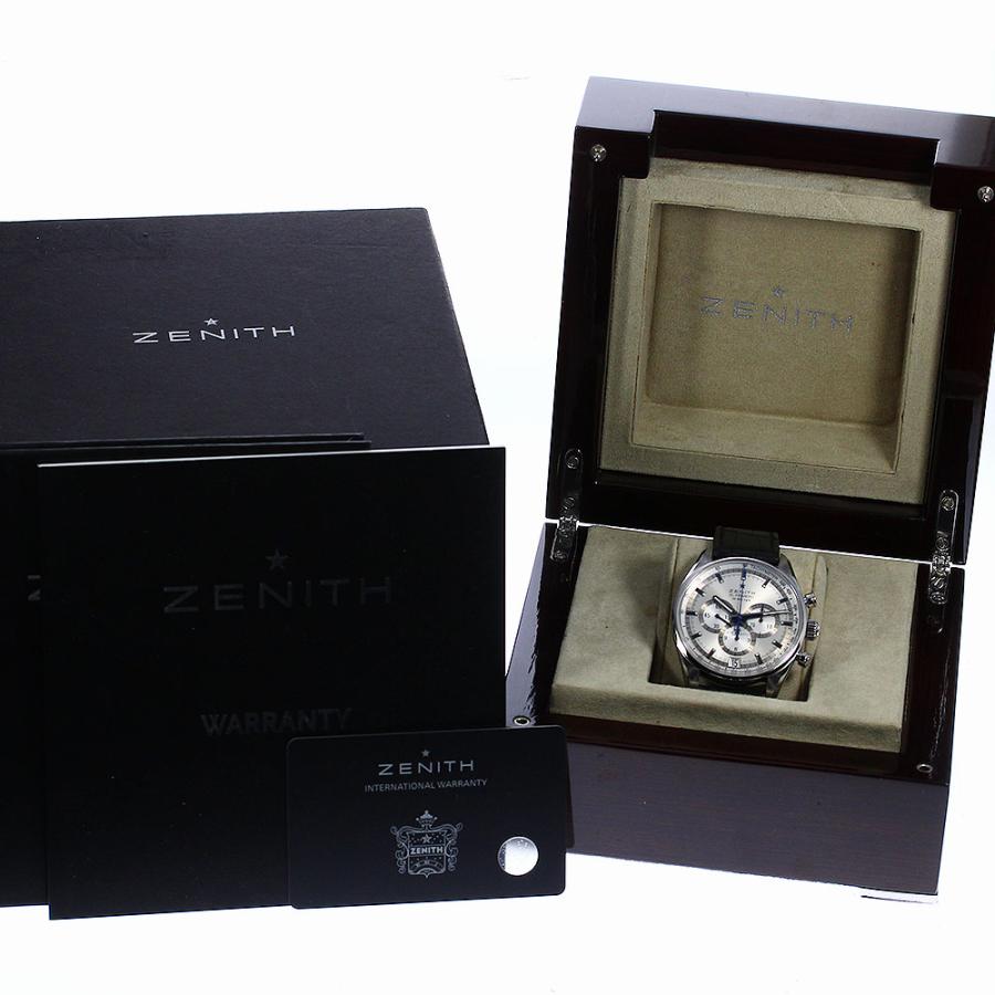ZENITH（時計） ゼニス ZENITH 03.2040.400 エルプリメロ 36000VpH クロノグラフ 自動巻き メンズ 箱・保証書付き メーカーOH済_766271 ...