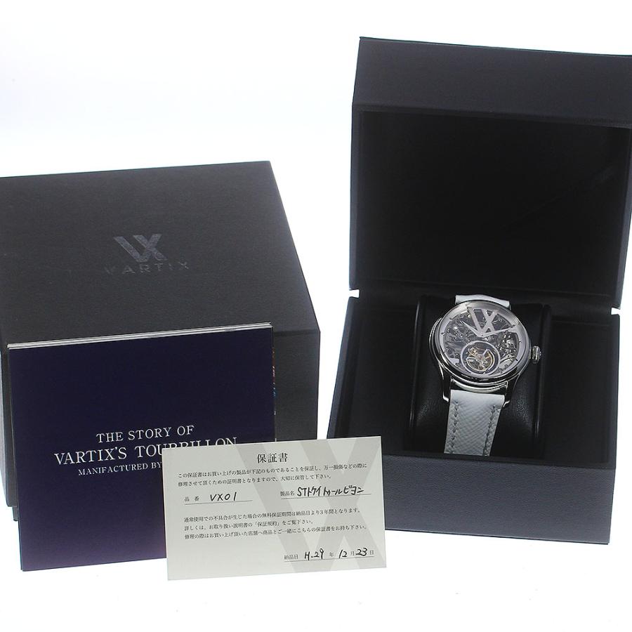 ヴァティックス VARTIX VX01 デジール トゥールビヨン 手巻き メンズ 美品 箱・保証書付き_766359 : CLOSER Yahoo!ショップ - 通販 - Yahoo!ショッピング
