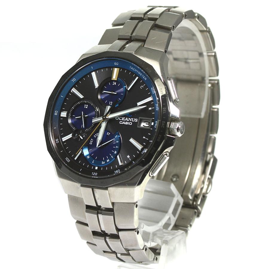 CASIO（カシオ） CASIO OCW-S5000E-1AJR オシアナス マンタ ソーラー電波 メンズ 内箱・保証書付き_766458 ...