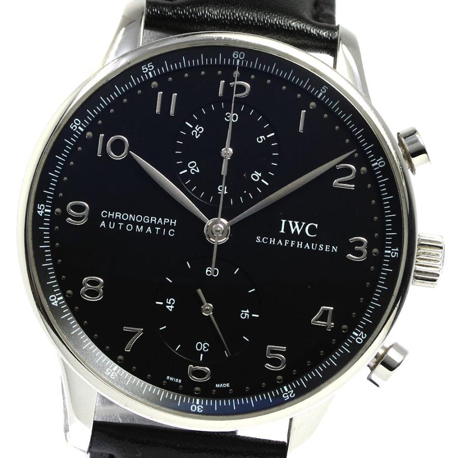 IWC SCHAFFHAUSEN IW371447 ポルトギーゼ クロノグラフ 自動巻き メンズ 良品 _767187 : CLOSER Yahoo!ショップ - 通販 - Yahoo!ショッピング