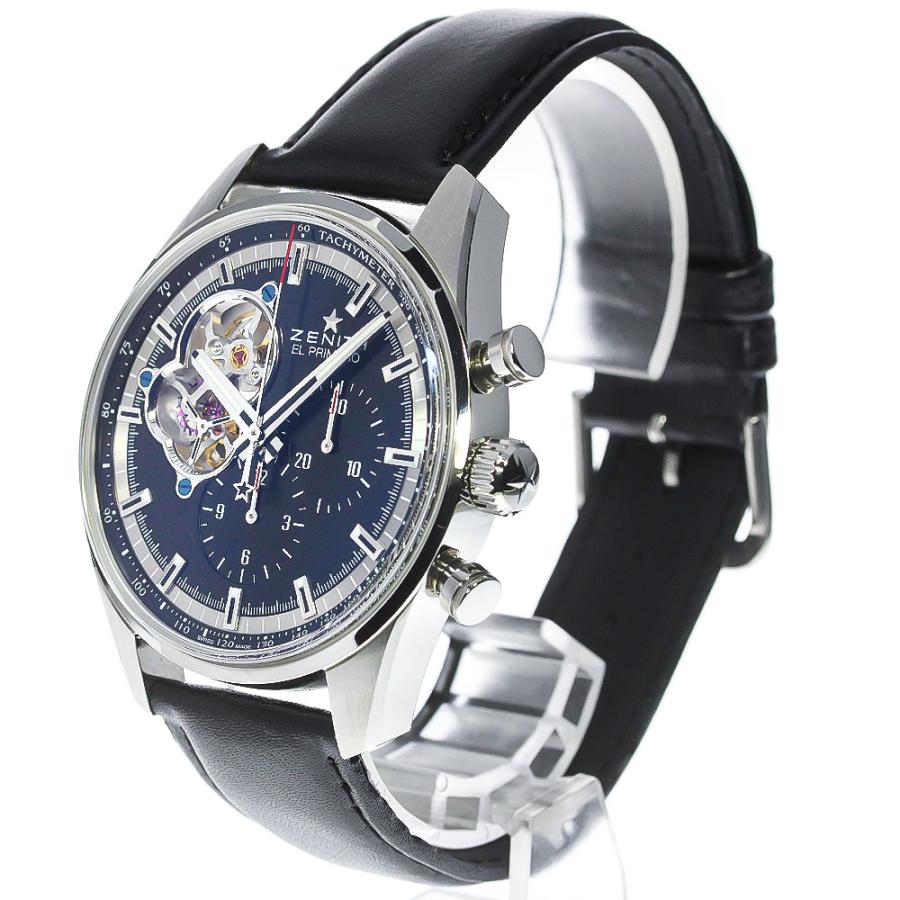 ZENITH（時計） ゼニス ZENITH 03.2040.4061 エルプリメロ クロノマスター オープン 自動巻き メンズ 良品 ...