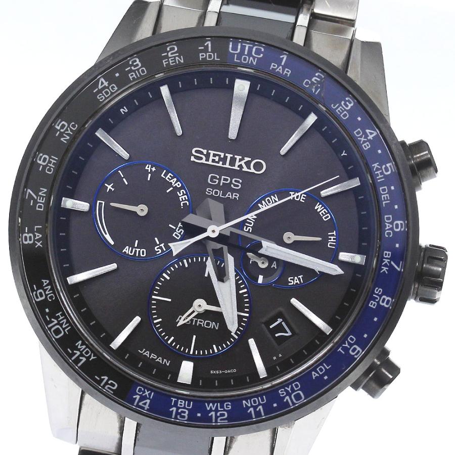 SEIKO セイコー SBXC009/5X53-A0D0 アストロン GPS デイデイト ソーラー電波 メンズ 箱・保証書付き_767590 ...