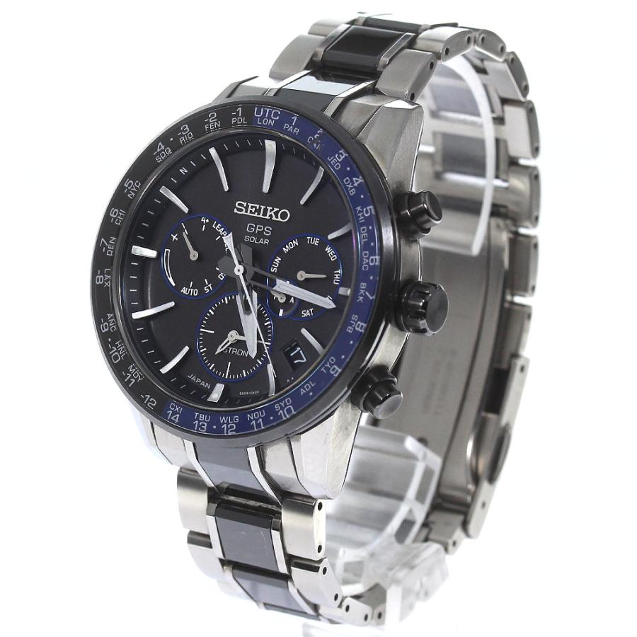SEIKO セイコー SBXC009/5X53-A0D0 アストロン GPS デイデイト ソーラー電波 メンズ 箱・保証書付き_767590 ...