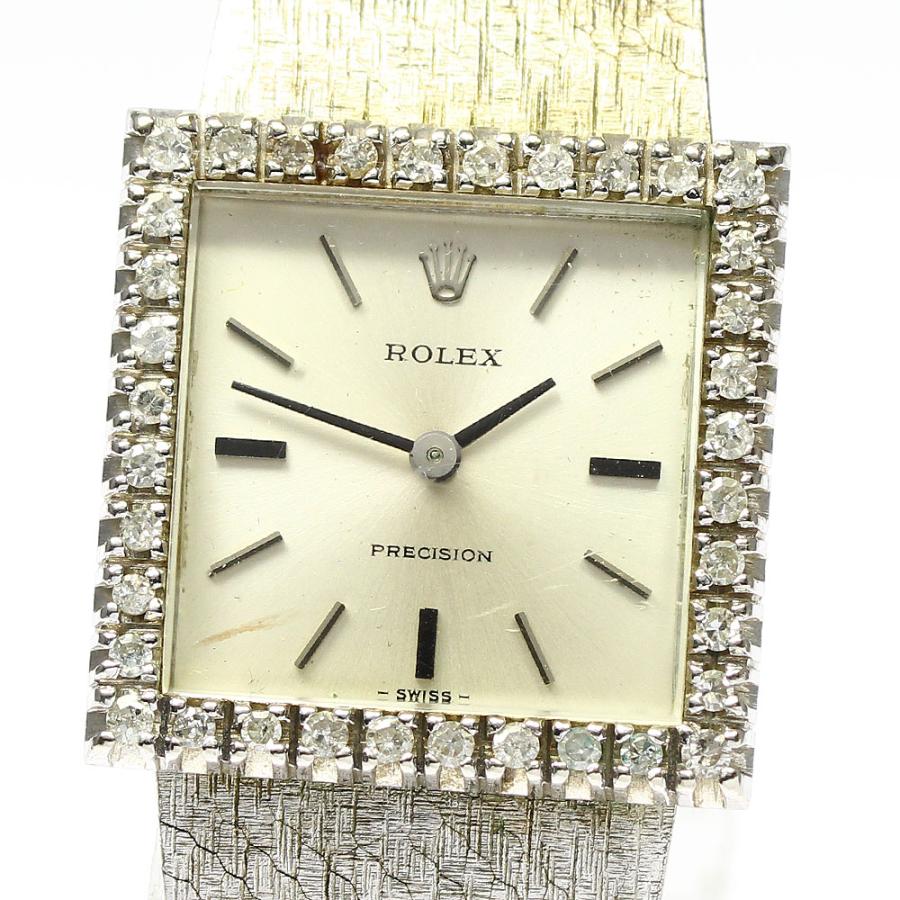 ROLEX ロレックス 2611 プレシジョン ダイヤベゼル cal.1400 手巻き レディース _767606 : CLOSER ...