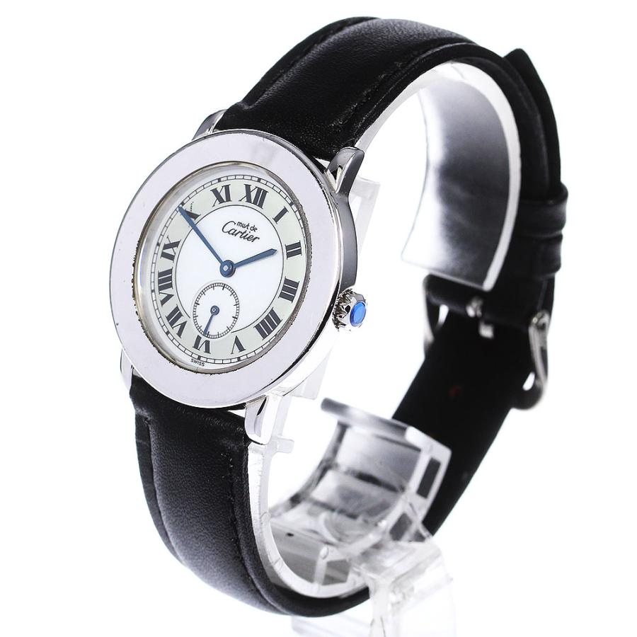 Cartier カルティエ CARTIER W1006718 マストIIロンド スモールセコンド クォーツ レディース _767643 ...