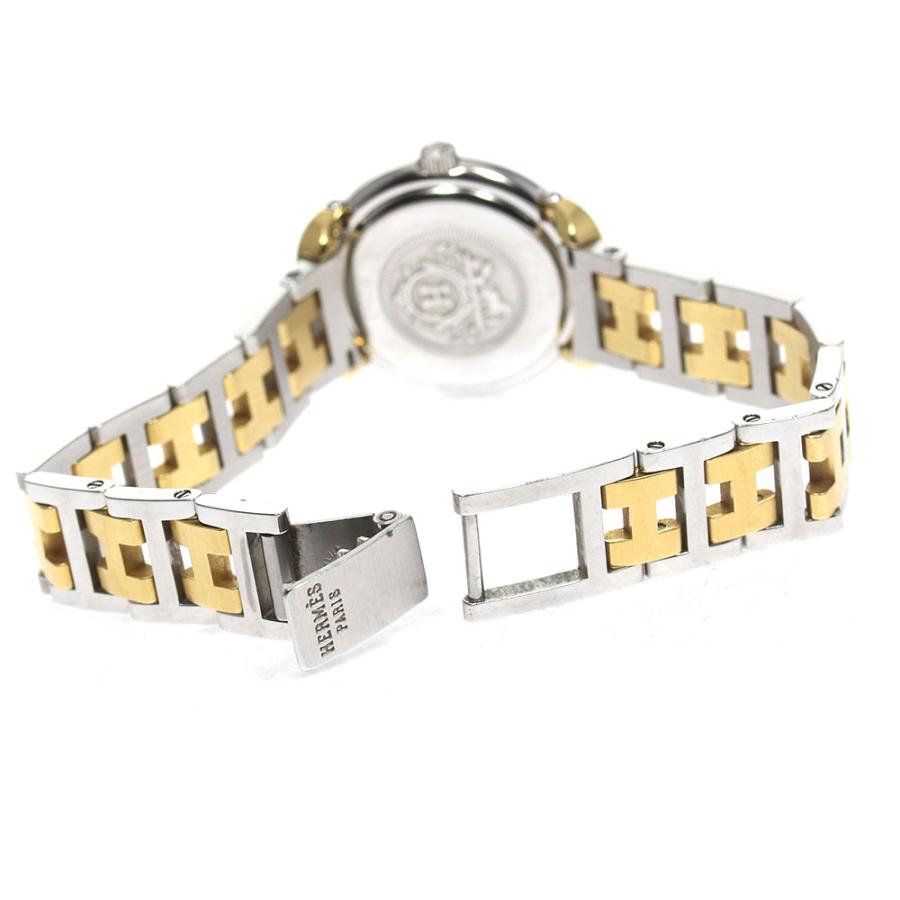 HERMES エルメス PU2.240 プルマン デイト クォーツ レディース _767649 : CLOSER Yahoo!ショップ - 通販 - Yahoo!ショッピング