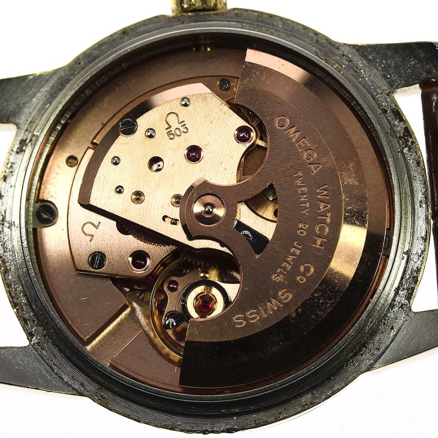 OMEGA オメガ 2849 4SC シーマスター デイト Cal.503 自動巻き メンズ _767764 : CLOSER Yahoo ...