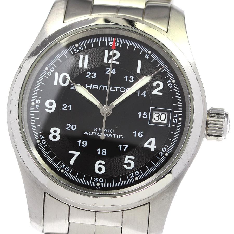 HAMILTON ハミルトン H704450 カーキ フィールド デイト 自動巻き メンズ _767784 : CLOSER Yahoo!ショップ - 通販 - Yahoo!ショッピング