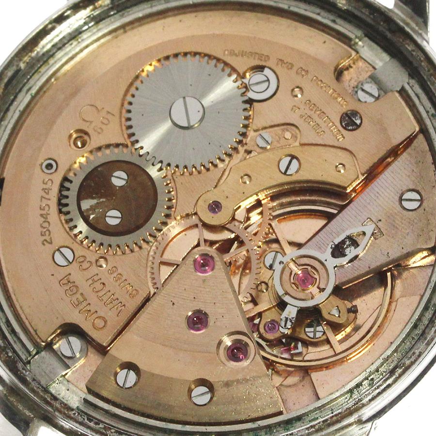 OMEGA オメガ 135.011 ジュネーブ ヴィンテージ Cal.601 手巻き メンズ _768050 : CLOSER Yahoo ...
