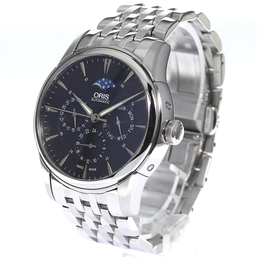 ORIS オリス 7689 アートリエ コンプリケーション 自動巻き メンズ 箱・保証書付き_768064 : CLOSER Yahoo ...