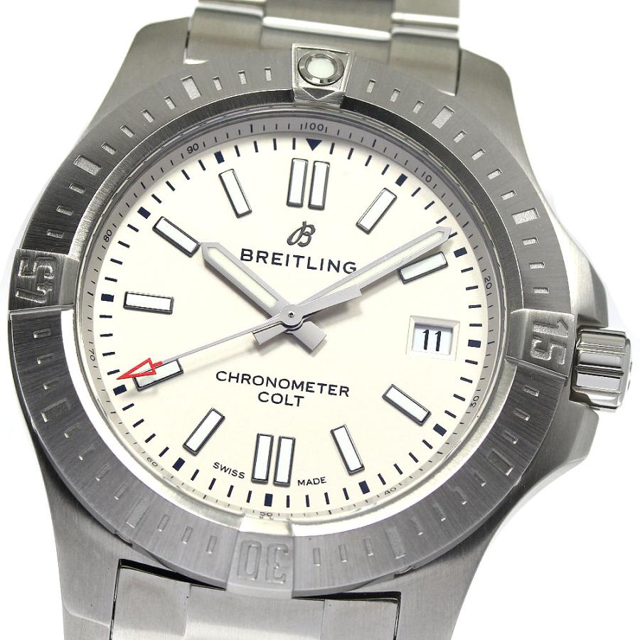 ブライトリング BREITLING A17313 コルト 41 自動巻き メンズ 美品 保証書付き_768077 : CLOSER Yahoo ...