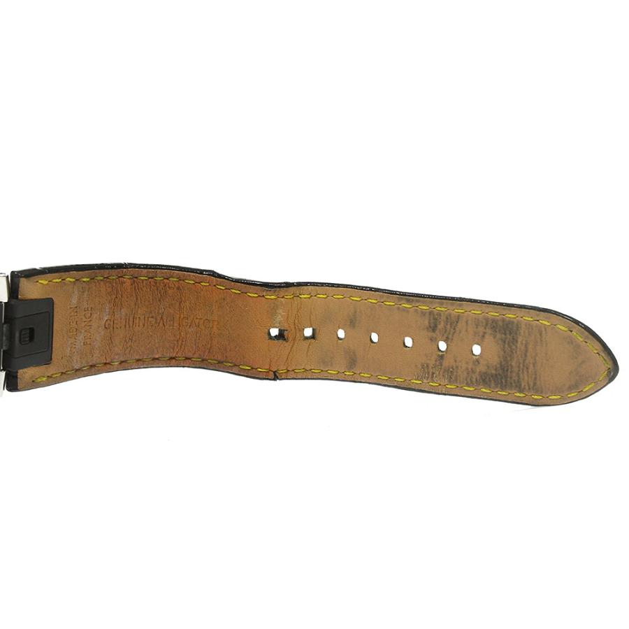 LOUIS VUITTON ベルト訳あり ルイ・ヴィトン QA026 タンブール ダミエ デイト クォーツ メンズ _768096【ev20 ...