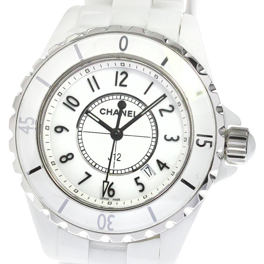 CHANEL シャネル H0968 J12 33mm 白セラミック デイト クォーツ レディース 保証書付き_768225 : CLOSER Yahoo!ショップ - 通販 - Yahoo ...