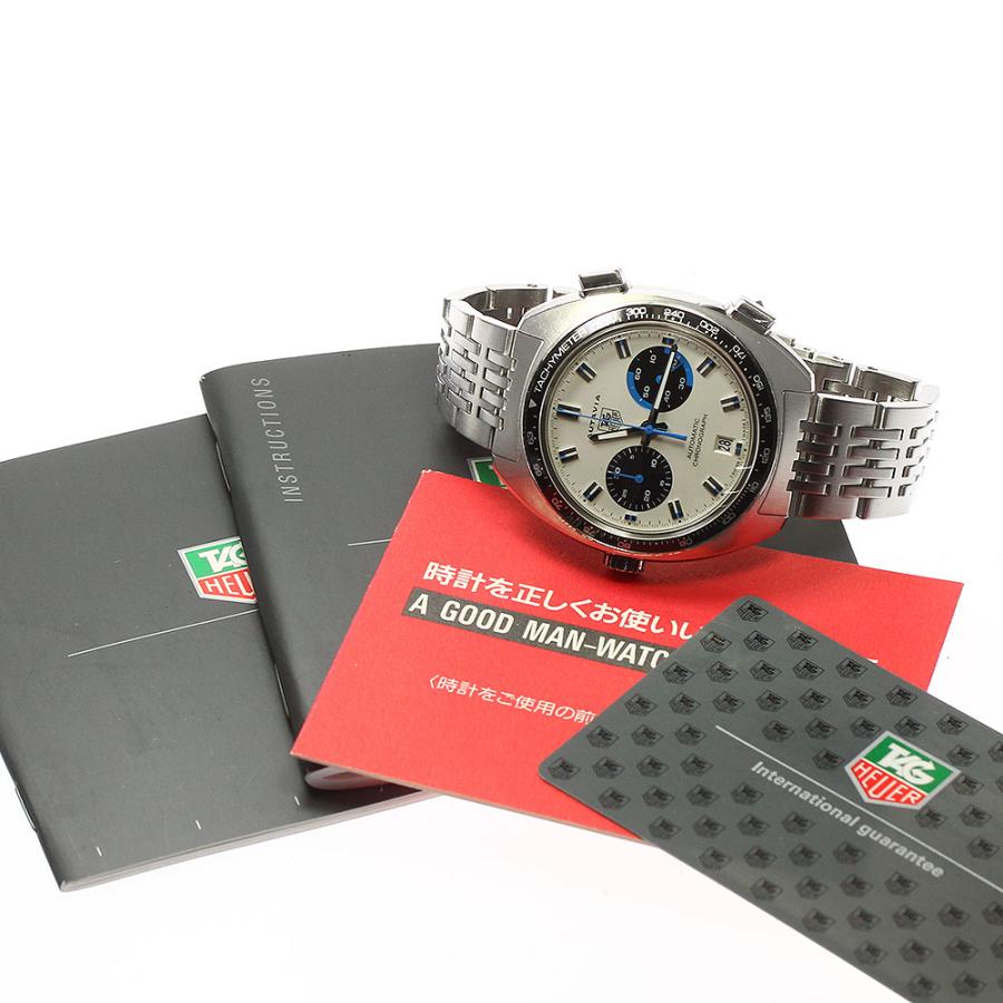TAG HEUER タグホイヤー CY2110.BA0775 オータヴィア クロノグラフ 自動巻き メンズ 保証書付き_768350 ...