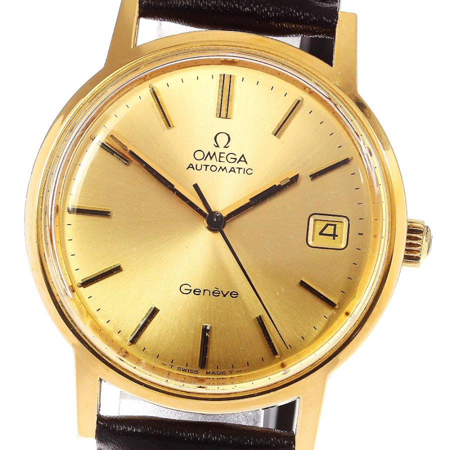 オメガ OMEGA 166.0163 ジュネーブ デイト cal.1012 自動巻き メンズ _768441 : 768441 ...