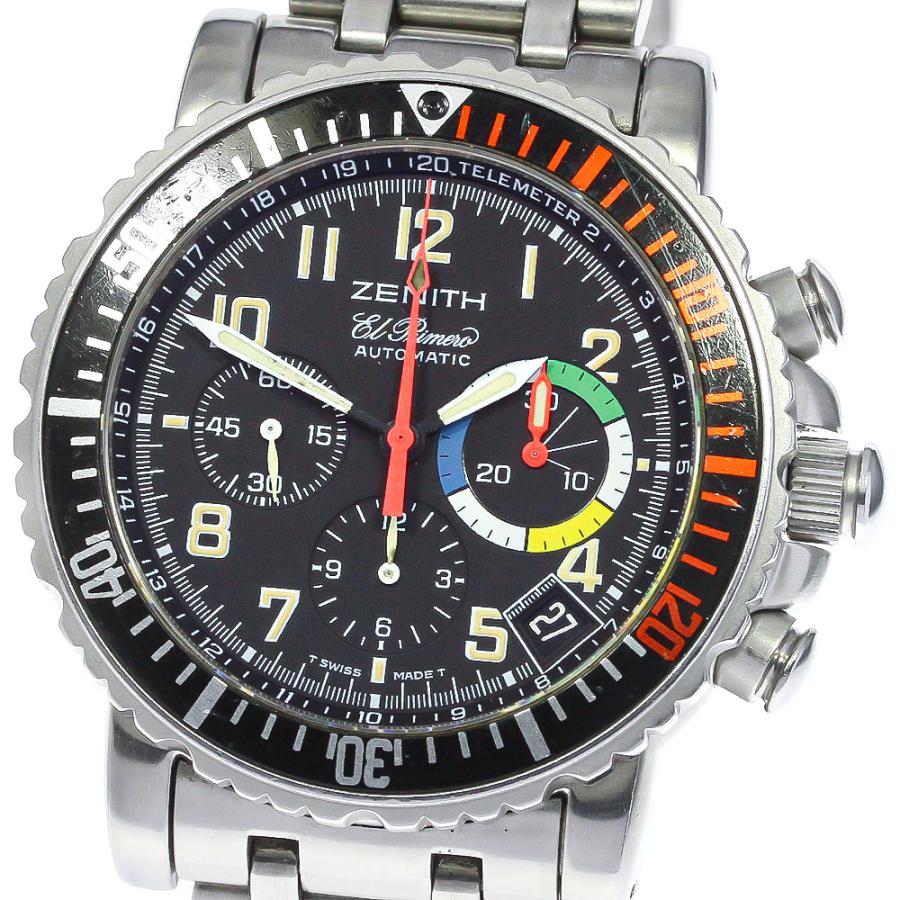 ZENITH（時計） ゼニス ZENITH 02.0480.405 エルプリメロ レインボーフライバック クロノグラフ 自動巻き メンズ 保証書付き_769070 : CLOSER Yahoo ...