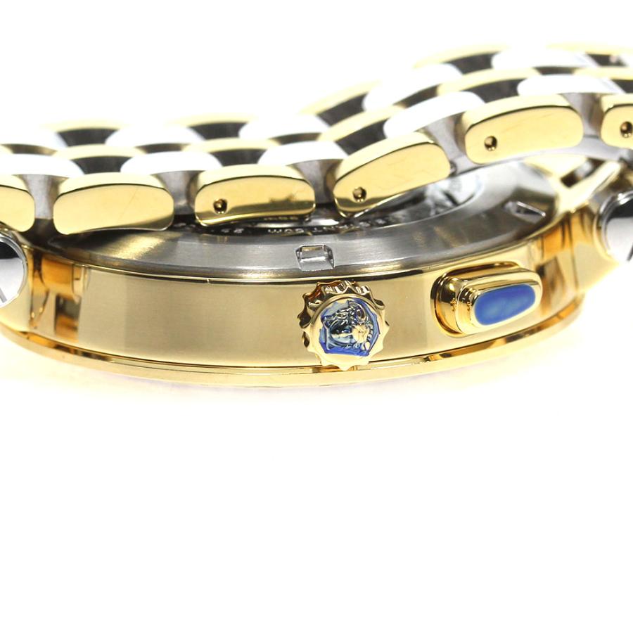 VERSACE ヴェルサーチ VEBV00519 Vレース デュアルタイム クォーツ メンズ 保証書付き_769206【ev15 ...
