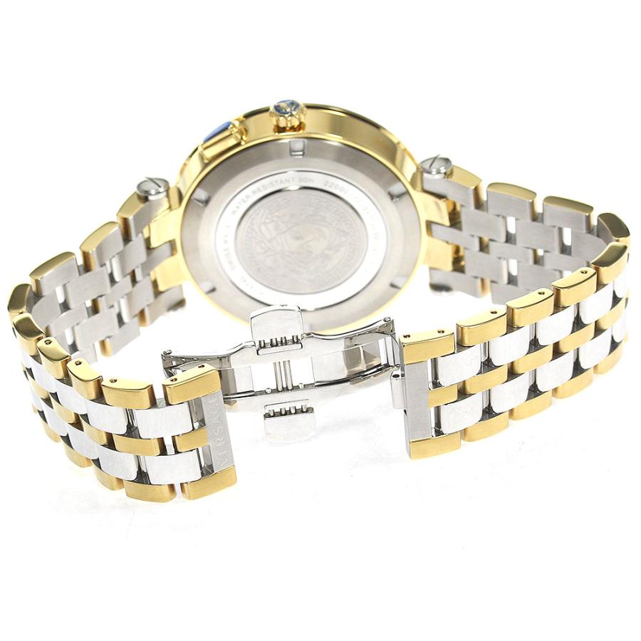 VERSACE ヴェルサーチ VEBV00519 Vレース デュアルタイム クォーツ メンズ 保証書付き_769206【ev15 ...