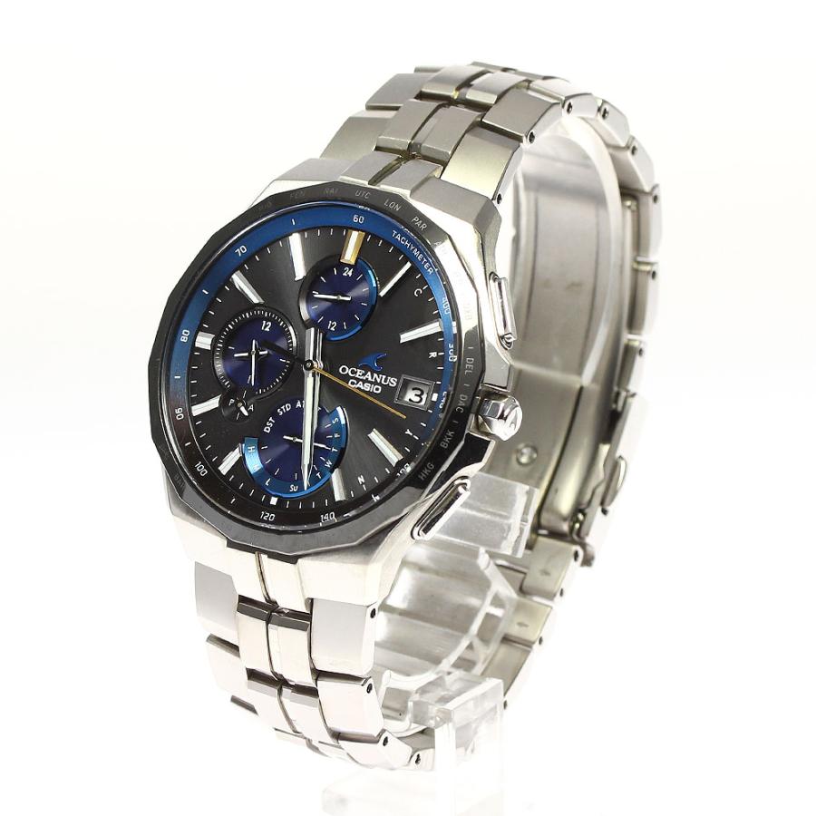 CASIO（カシオ） CASIO OCW-S5000E-1AJF オシアナス マンタ ソーラー電波 メンズ _769215 : CLOSER ...