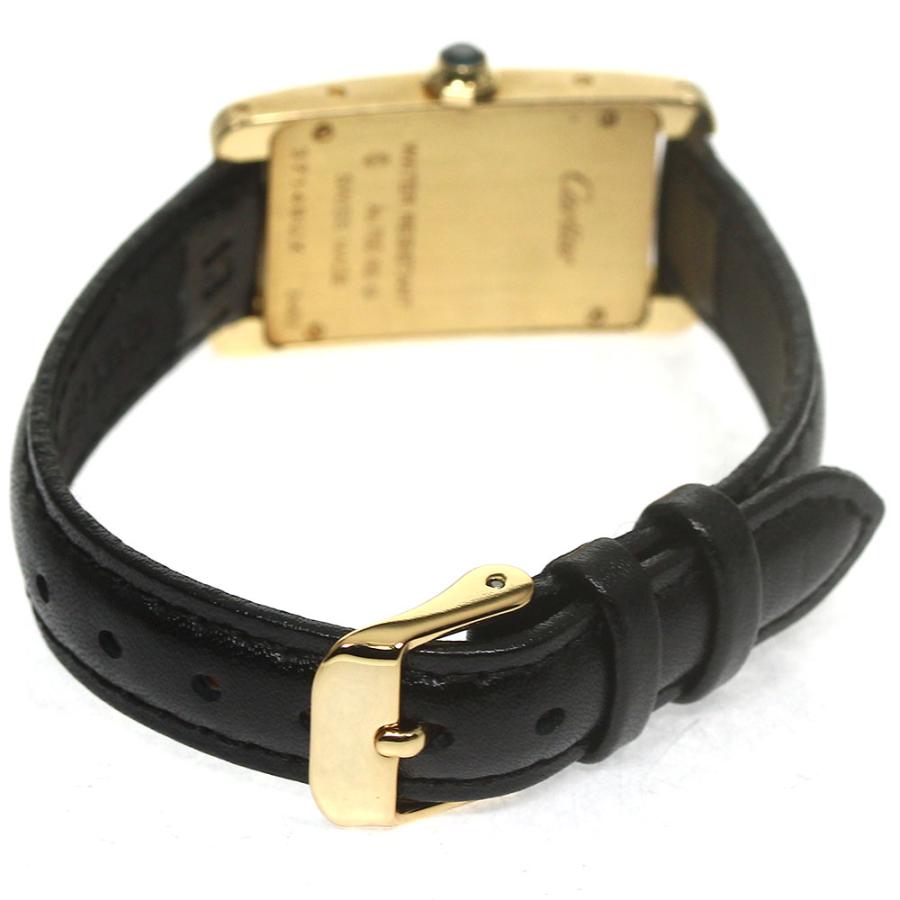 Cartier カルティエ CARTIER W2601556 タンクアメリカンSM K18YG クォーツ レディース _769606 ...