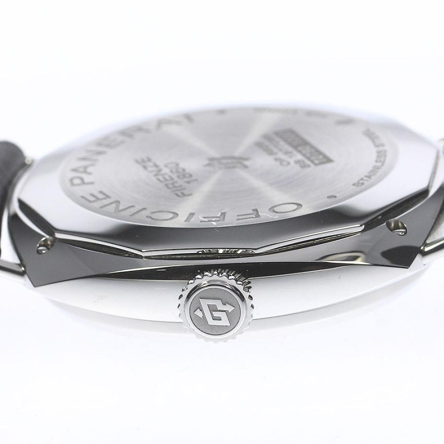 OFFICINE PANERAI パネライ PAM00380 ラジオミール ブラックシール ロゴ スモールセコンド 手巻き メンズ 良品 箱 ...
