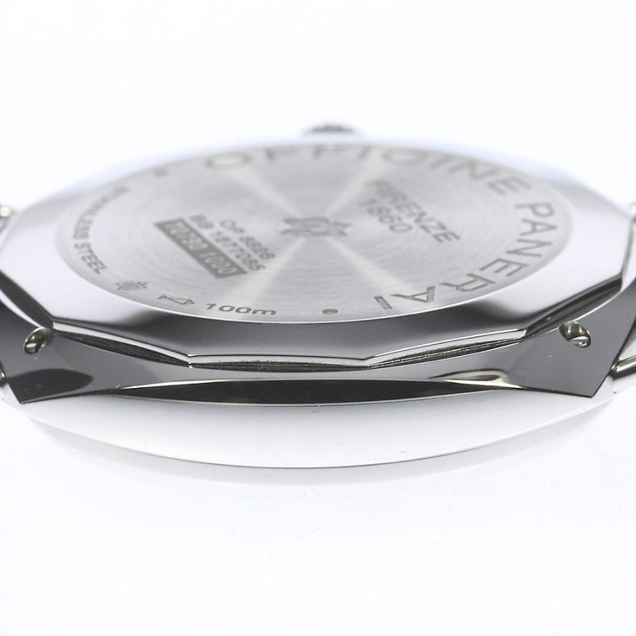 OFFICINE PANERAI パネライ PAM00380 ラジオミール ブラックシール ロゴ スモールセコンド 手巻き メンズ 良品 箱 ...