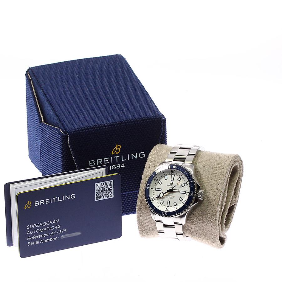 ブライトリング BREITLING A17375 スーパーオーシャン 42 自動巻き メンズ 美品 内箱・保証書付き_769839 ...