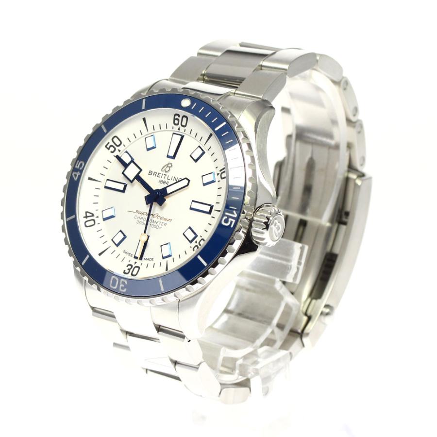 ブライトリング BREITLING A17375 スーパーオーシャン 42 自動巻き メンズ 美品 内箱・保証書付き_769839 ...