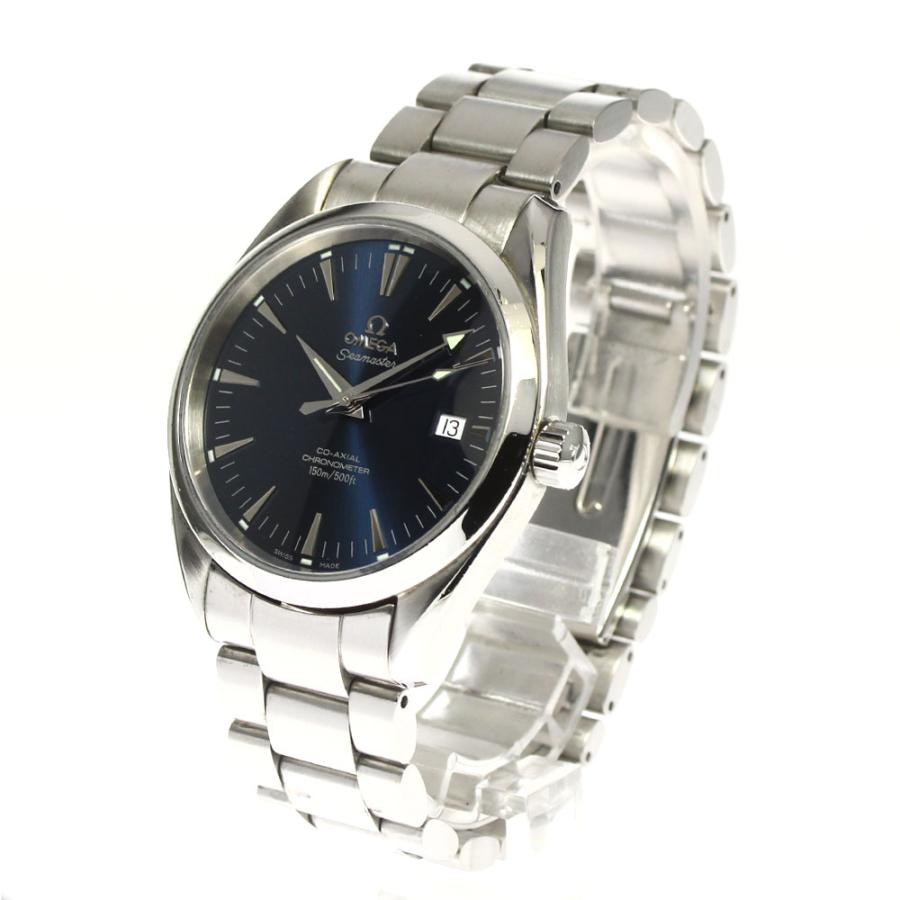 OMEGA オメガ 2503.80 シーマスター アクアテラ デイト 自動巻き メンズ _769903 : CLOSER Yahoo!ショップ ...