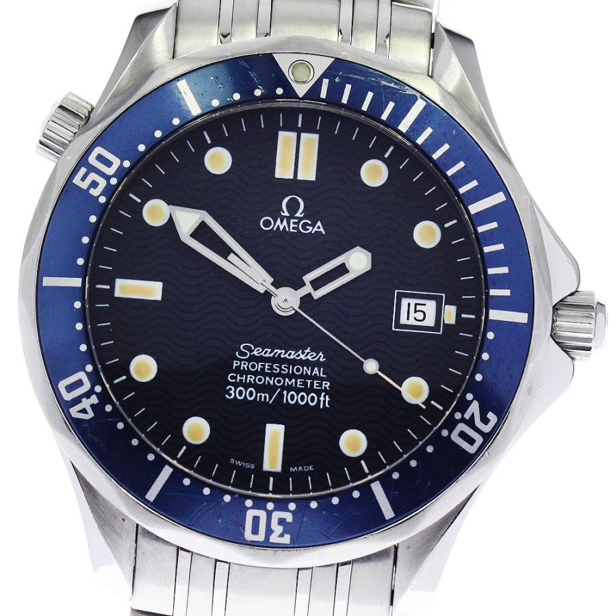 OMEGA オメガ 2531.80 シーマスター300 デイト 自動巻き メンズ _770371 : CLOSER Yahoo!ショップ ...