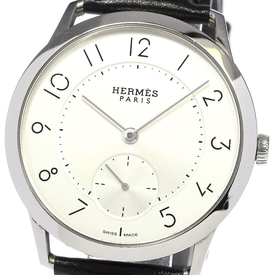 HERMES エルメス CA2.810 スリム ドゥ スモールセコンド 自動巻き メンズ _770970 : CLOSER Yahoo!ショップ - 通販 - Yahoo!ショッピング