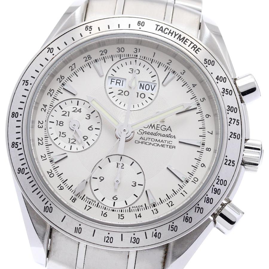 OMEGA オメガ 3221.30 スピードマスター トリプルカレンダー クロノグラフ 自動巻き メンズ 良品 箱・保証書付き_771256 ...