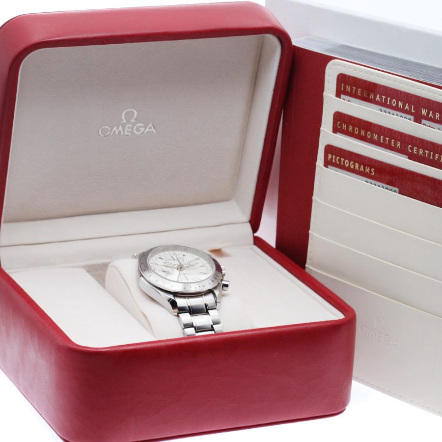 OMEGA オメガ 3221.30 スピードマスター トリプルカレンダー クロノグラフ 自動巻き メンズ 良品 箱・保証書付き_771256 ...