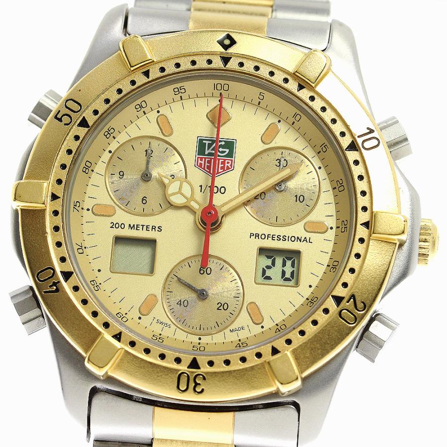 TAG HEUER タグホイヤー 265.406 プロフェッショナル 2000シリーズ クロノグラフ クォーツ メンズ 良品 _771356 ...